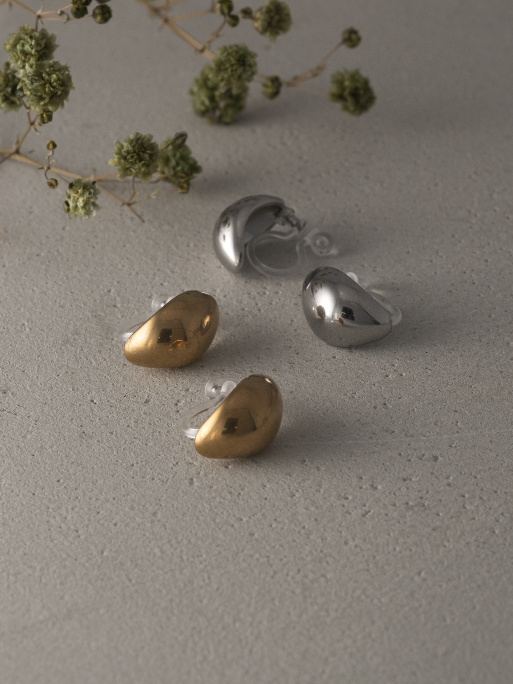 Mini Earrings with Nuance Motif, Surgical Stainless Steel – Jewelry ...